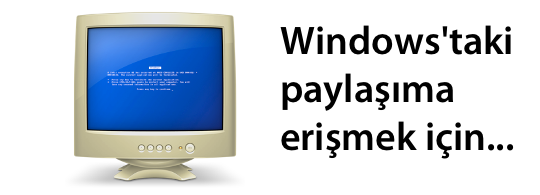 Windows'ta paylaşılan klasöre Mac ile erişmek - Sihirli Elma