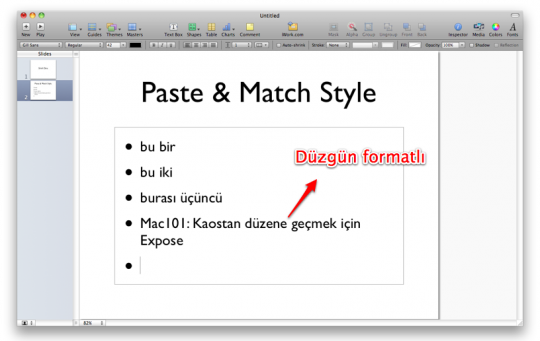 Paste & Match Style - Yapıştırırken yazı stilini korumak - Sihirli Elma