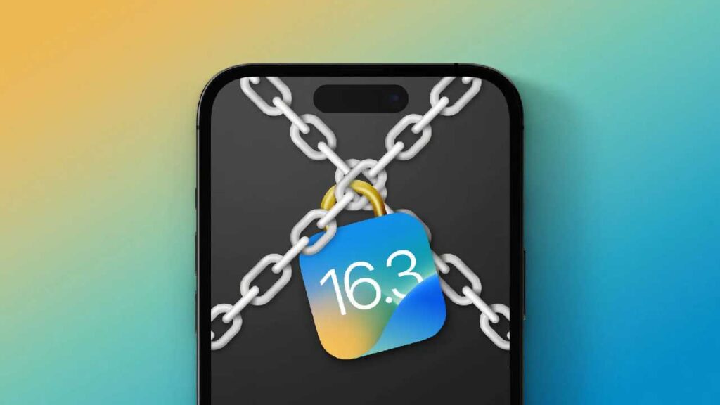 Apple, iOS 16.3 sürümünü imzalamayı durdurdu!