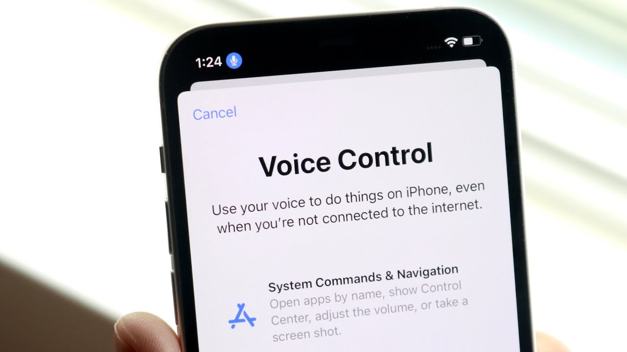 Apple Voice Control üzerinde büyük harf sorunu çözüldü